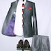 Mod Clothing | Mod Fashion Tailored 60s Silver Tonic Suit for Men - Etsy