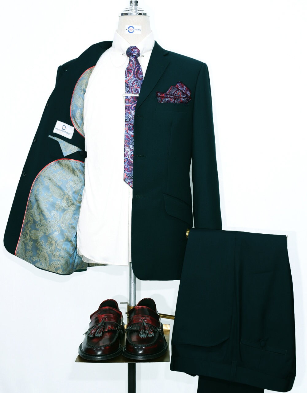 Vintage Phthalo Green Mohair Mod Suit - Etsy