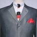 Mod Clothing | Mod Fashion Tailored 60s Silver Tonic Suit for Men - Etsy