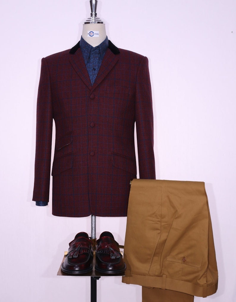 1960s Mens Suits | Mod, Skinny, Nehru