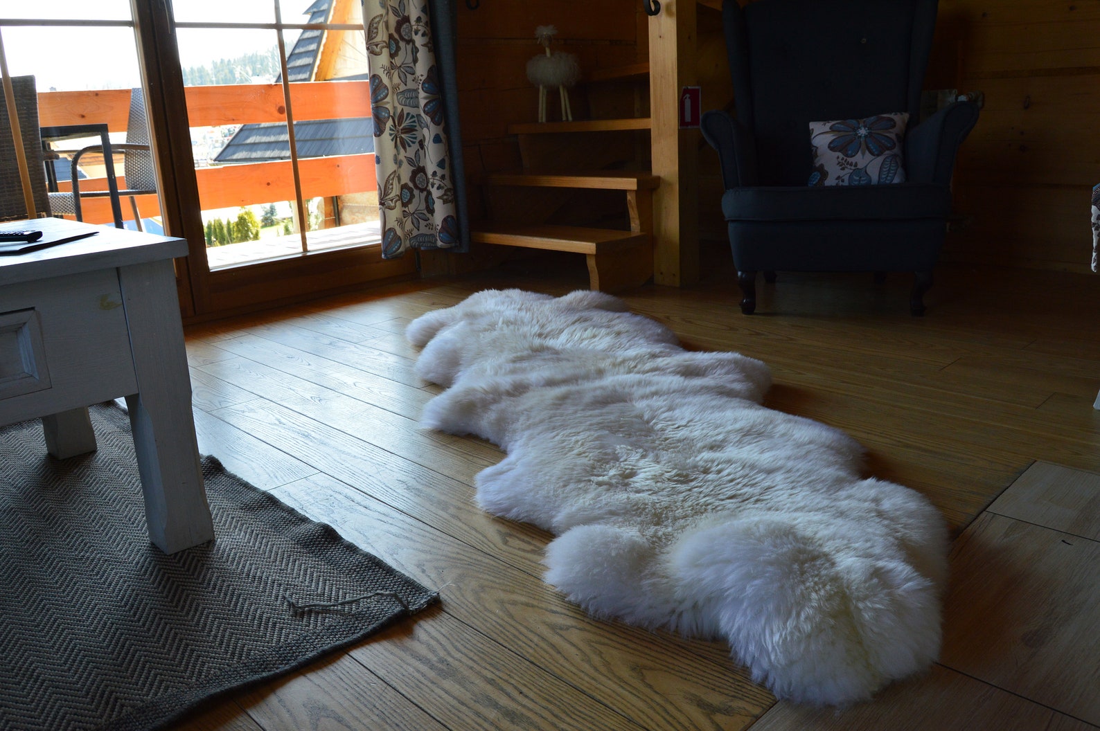 Natural Genuine Sheepskin Rug Carpet 100% Sheep Skin Carpet Sheep Skin ...