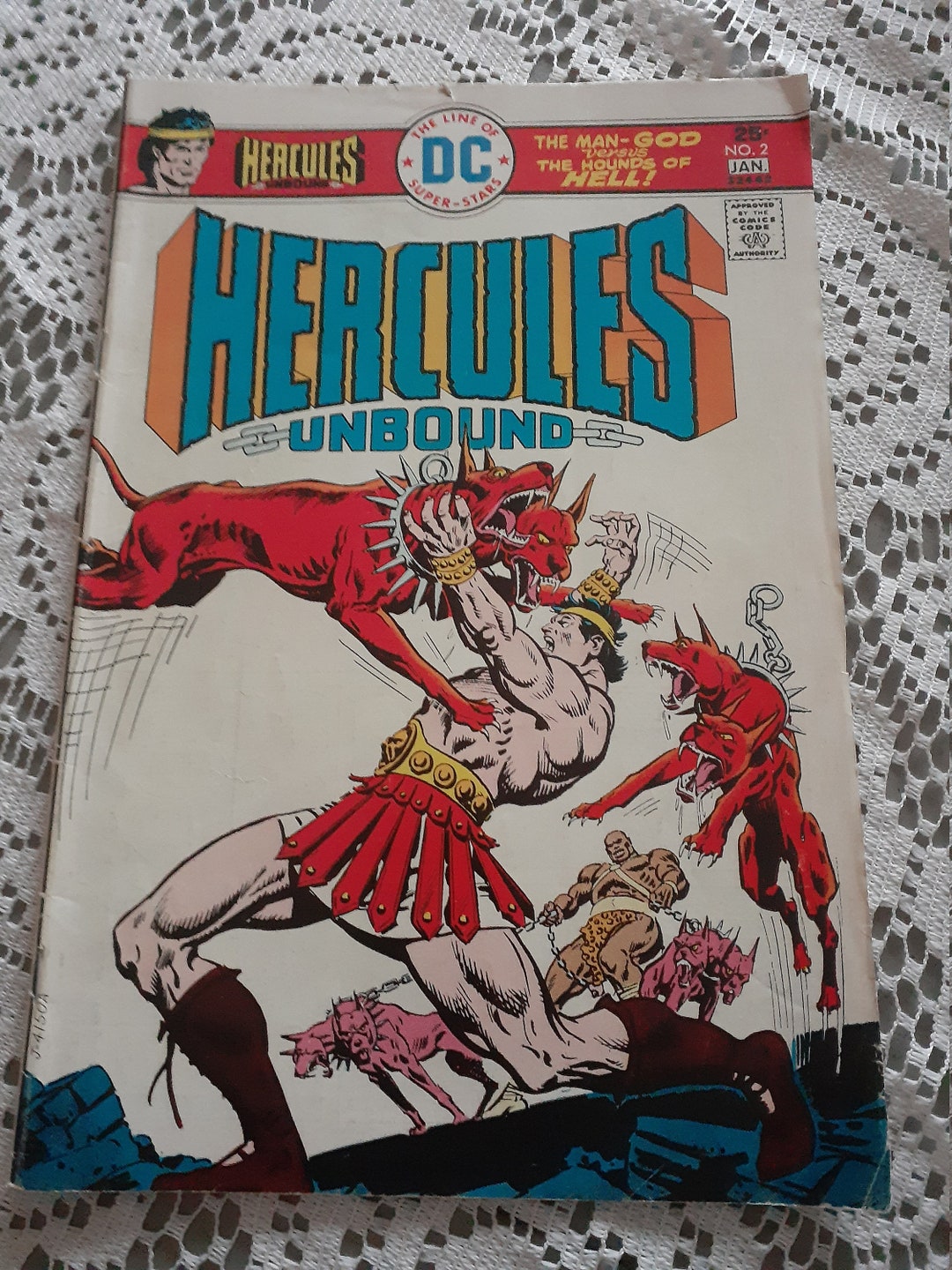 Hercules Unbound #2 Comic 1975 / 1976 - Etsy