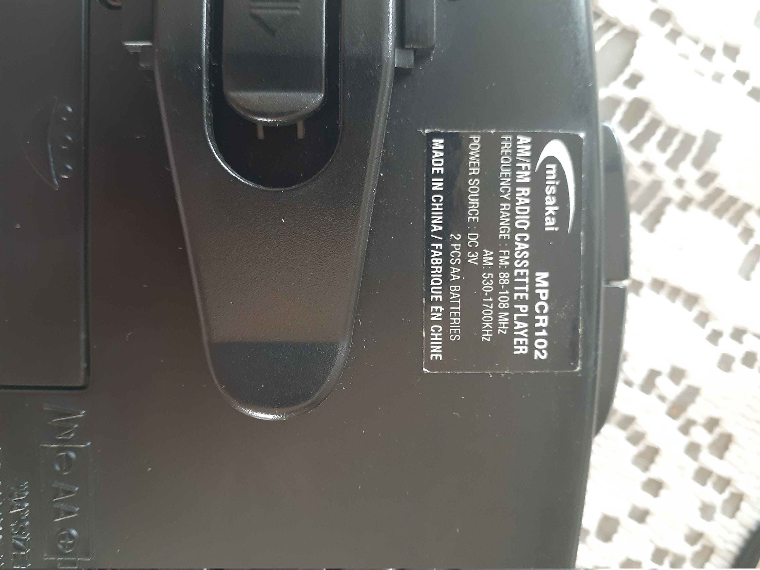 Misakai Walkman, AM/FM Cassette With Head Phones, Tested - Etsy