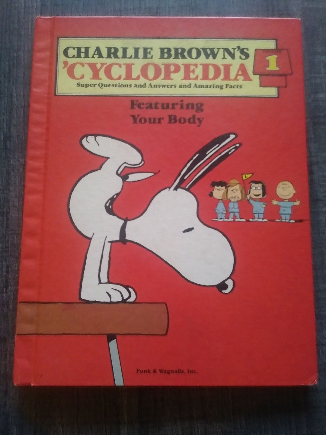 Charlie Brown's Cyclopedia Volume 1, Featuring Your Body - Etsy