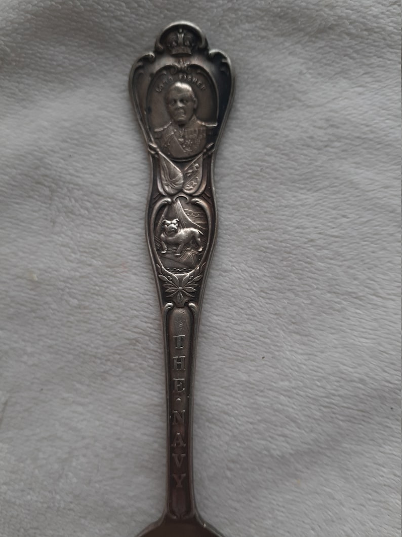 WWI Birks Spoon Lord Fisher the Navy EPNS - Etsy