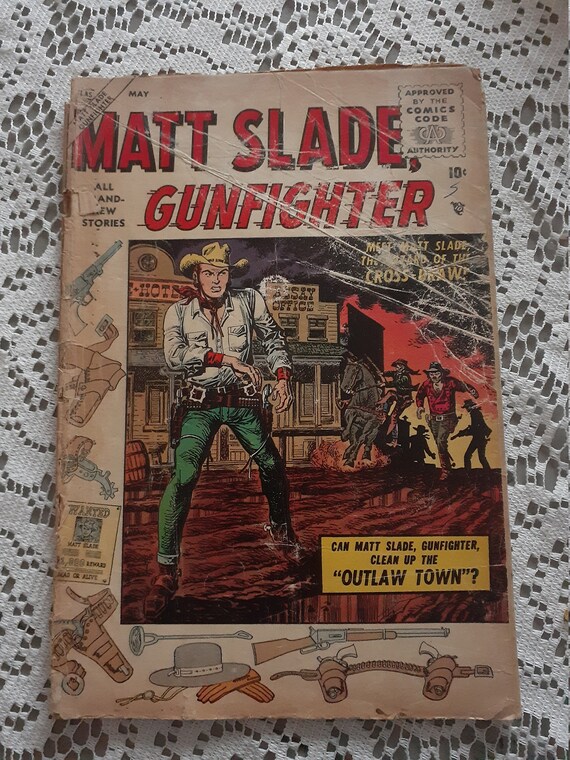 RARE Matt Slade 1 Comic 1956 | Etsy