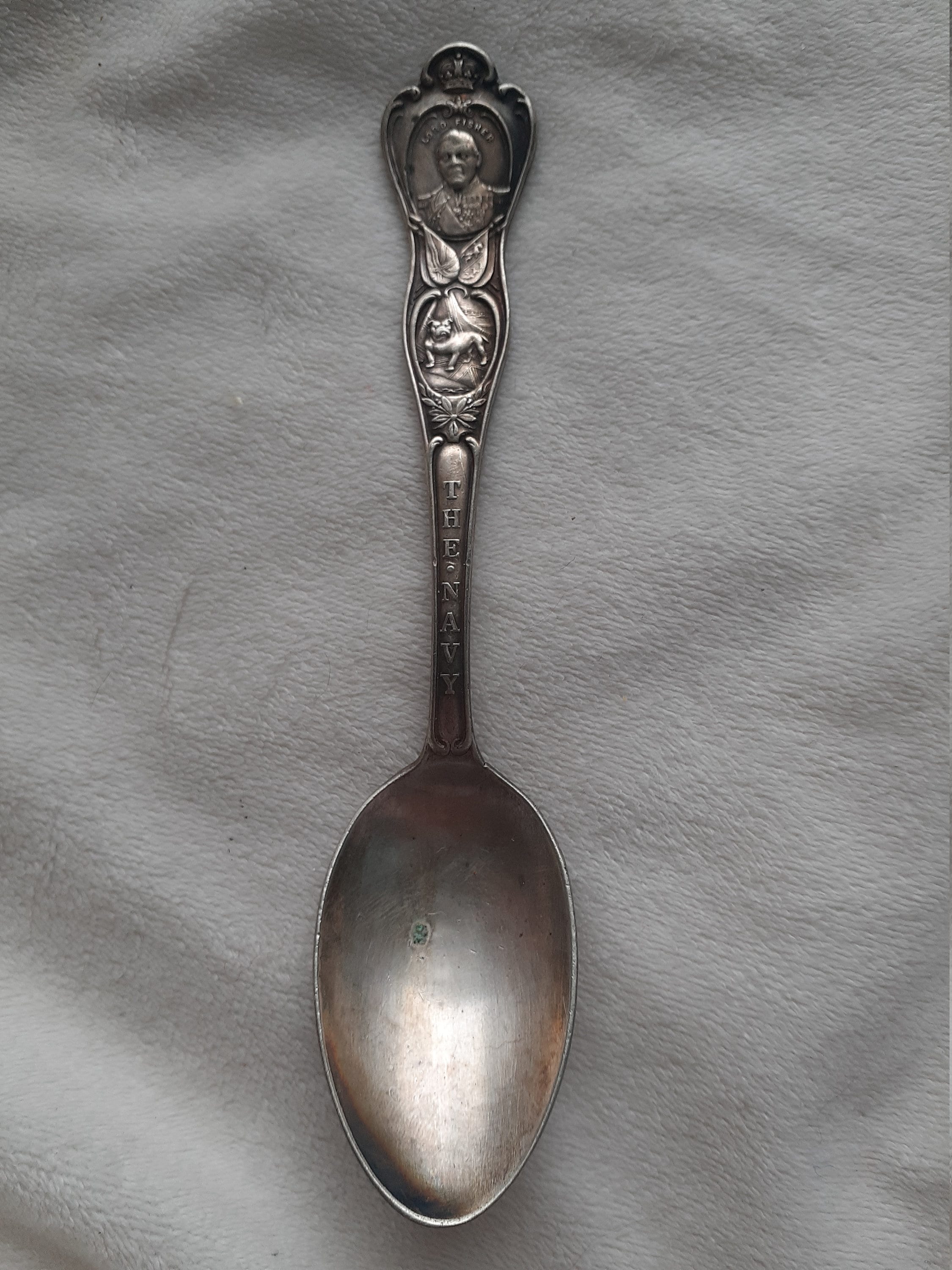 WWI Birks Spoon Lord Fisher the Navy EPNS - Etsy
