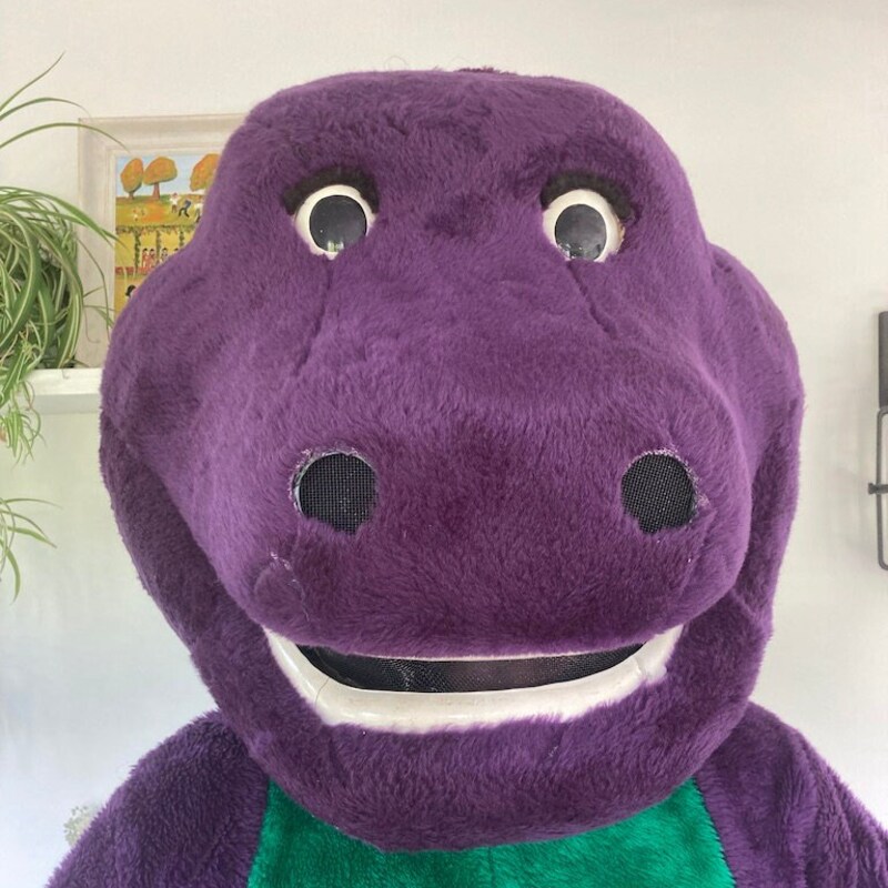 Barney Plush - Etsy