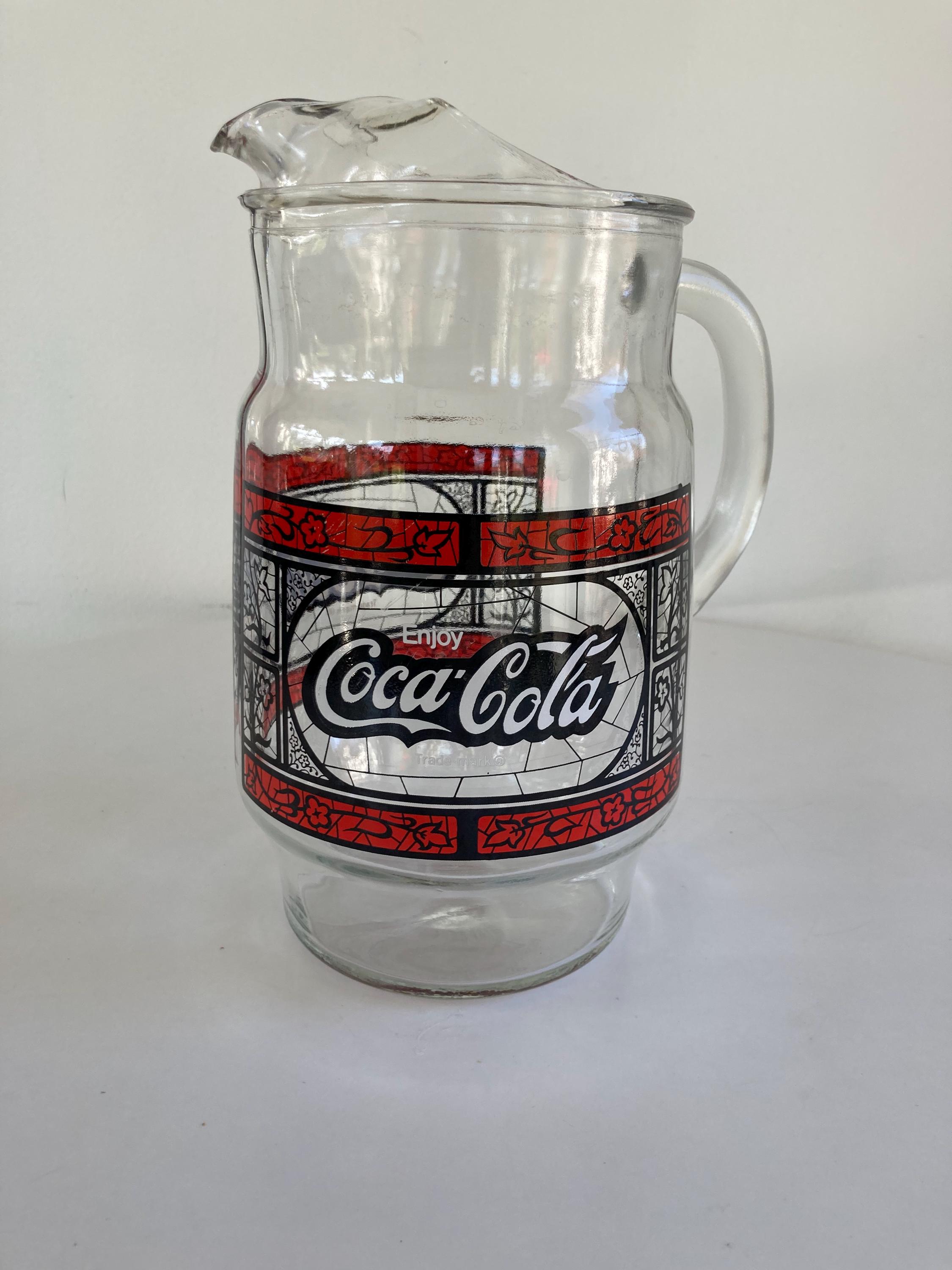 Vintage 1980s Coca-cola Pitcher - Etsy