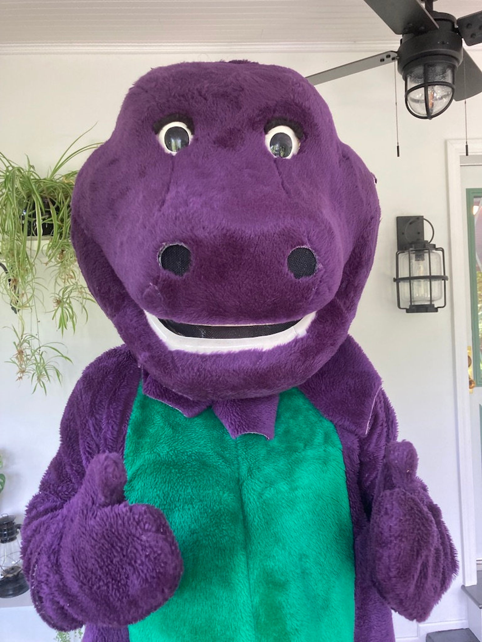 Vtg 1990s Complete Vintage Full Size Barney Costume - Etsy