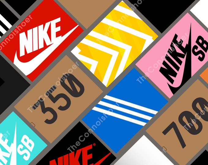 SHOE BOX RUG / Hypebeast Rug / Handmade Handtufted / Sneakerhead Rug ...