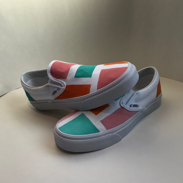 Custom Painted Vans - Etsy