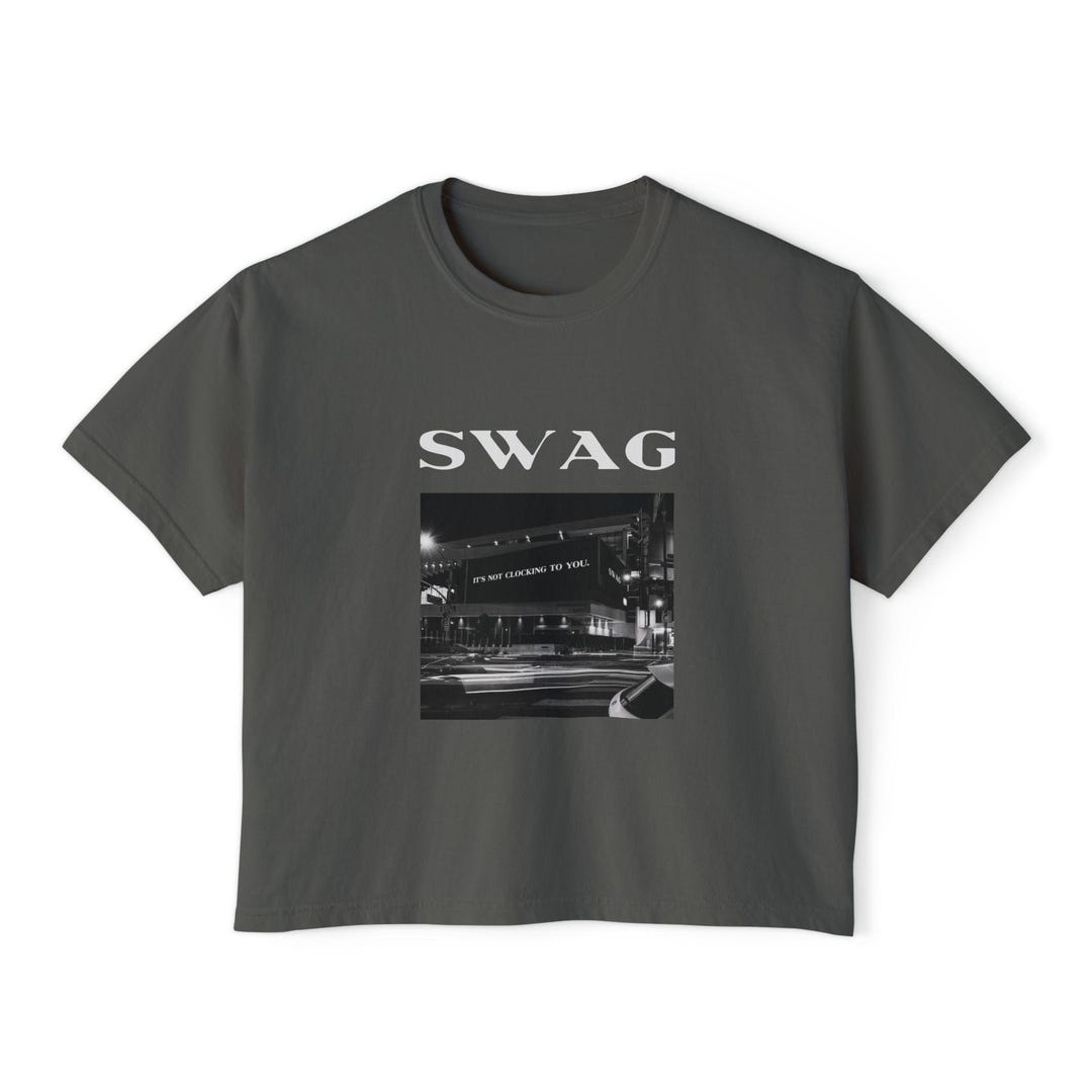 SWAG Album Inspired Streetwear T-shirt, Its Not Clocking to You Graphic ...