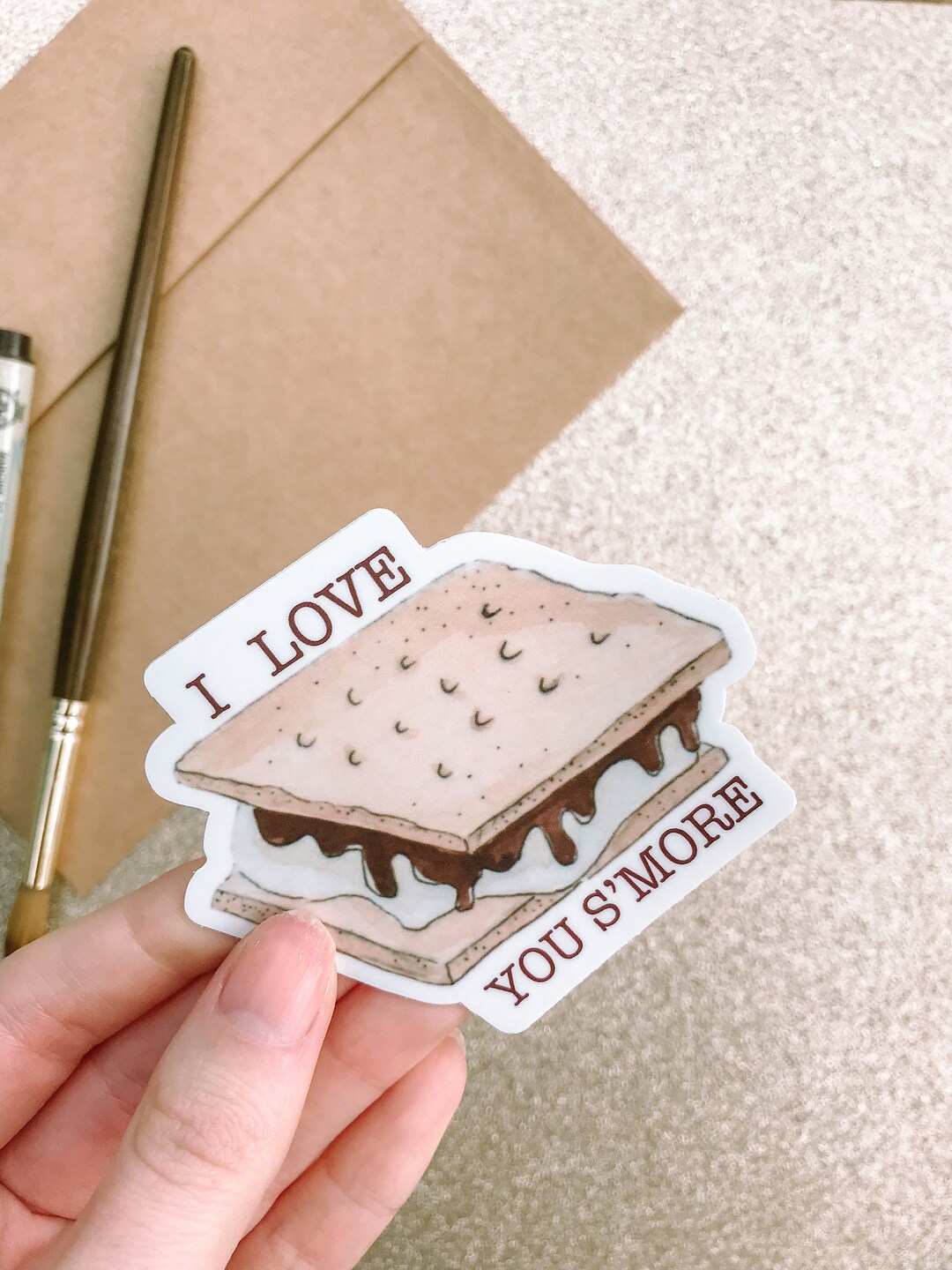 Die Cut Smore Sticker - Etsy