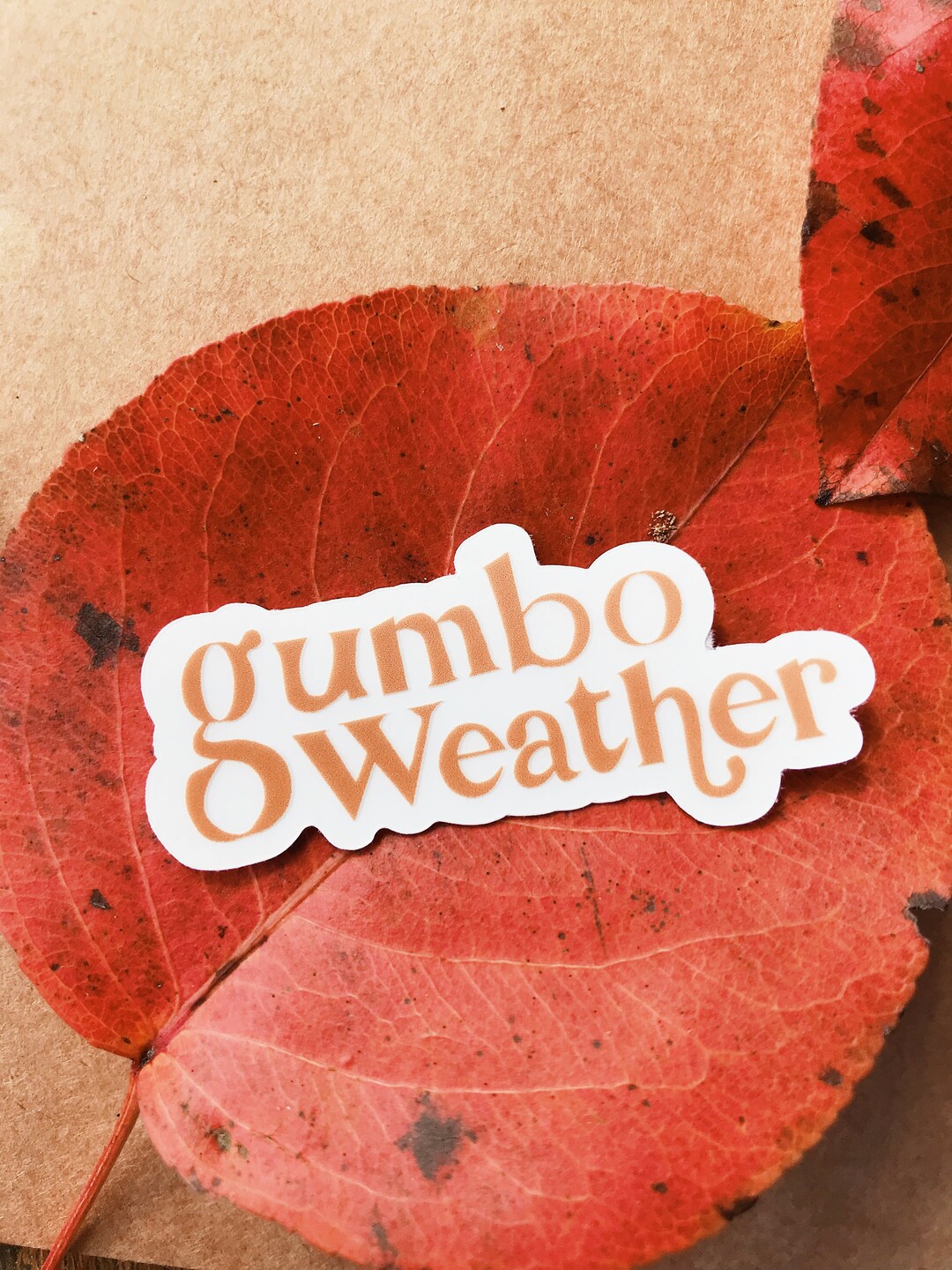 Gumbo Weather Transparent Die Cut Sticker - Etsy