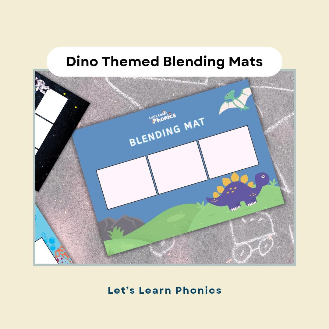Phonics Blending Mat | CVC Words Activity | Early Reading Printable ...