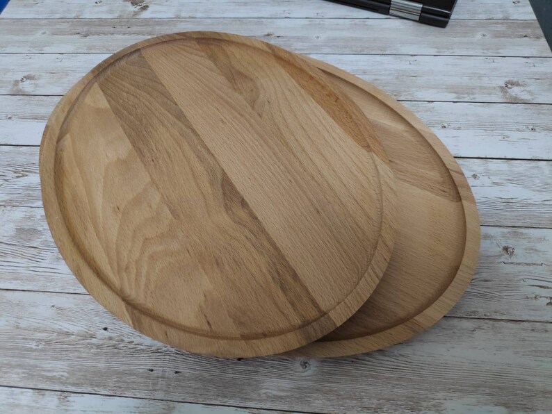 Oval Wooden Serving Board Planche a Decouper Charcuterie Wood - Etsy