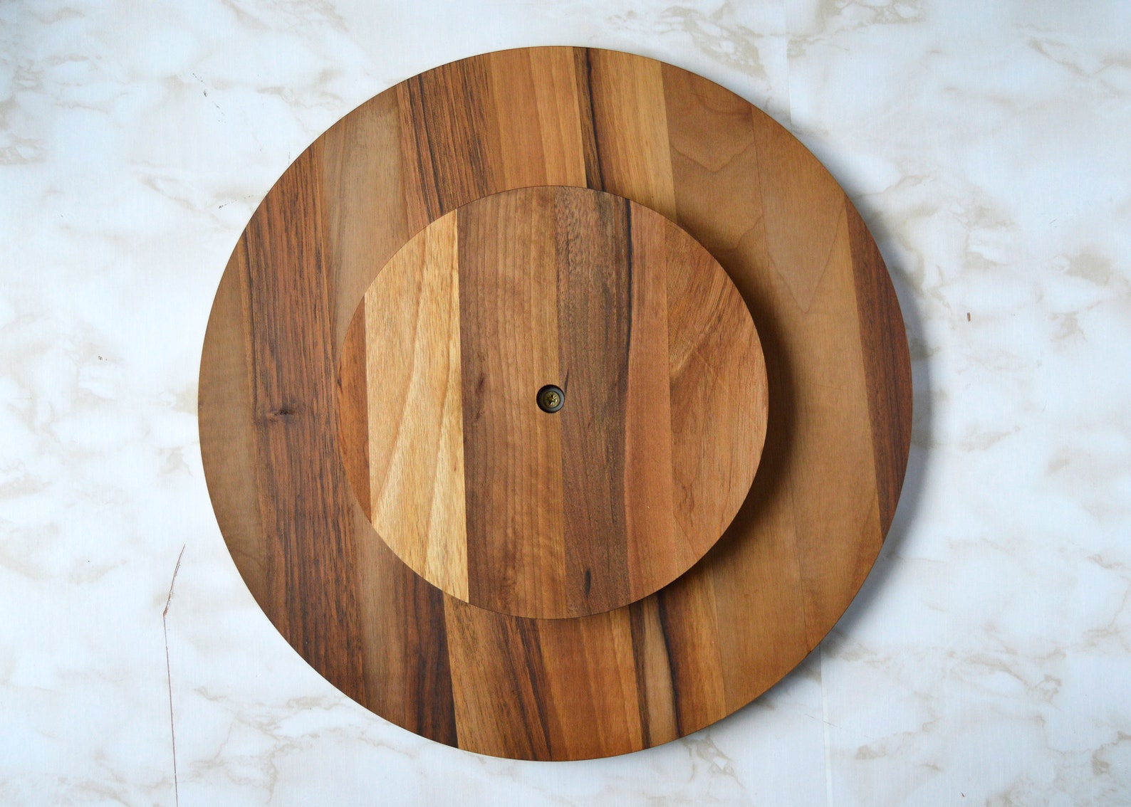 Lazy Susan Rotating Serving Board Rotating Cake Stand | Etsy UK