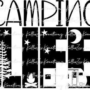 Camping Life RV Svg Png Jpg - Etsy