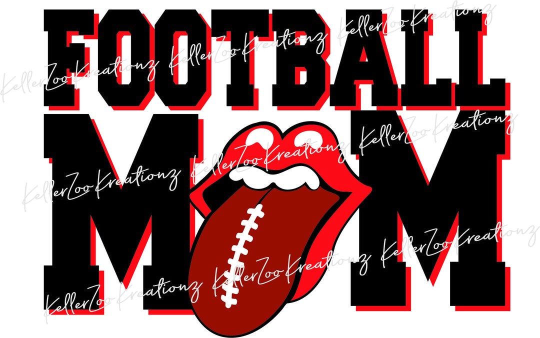 Football Mom Svg, Jpg, Dxf, Png - Etsy