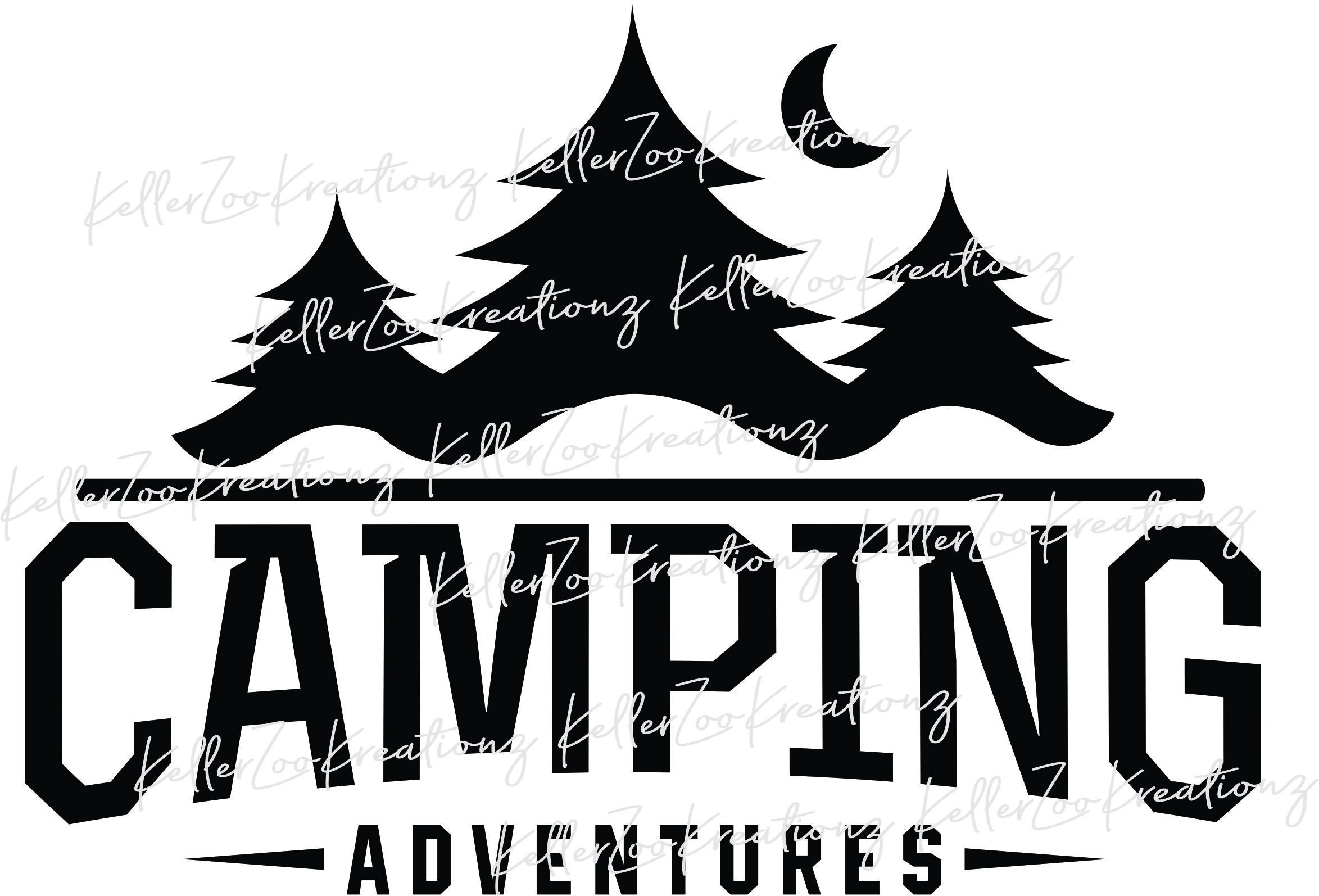 Camping Adventures Svg Png Dxf Etsy