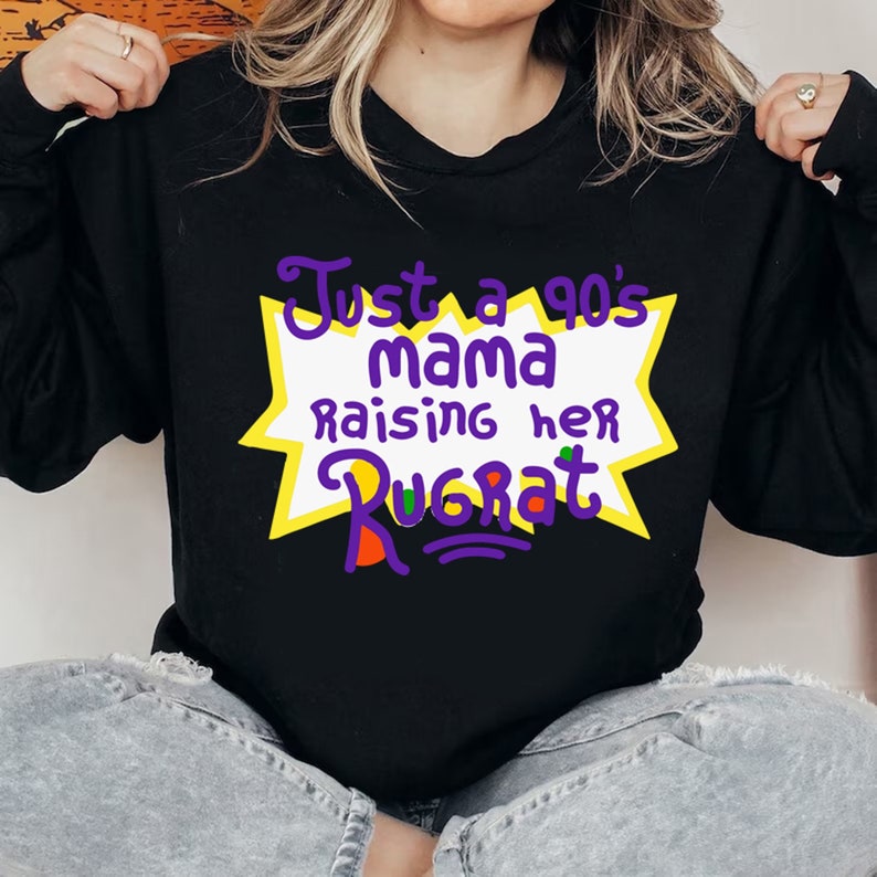 Just a Mama Rausing Her Rugrat Png Rugrats Png Digital File Download ...