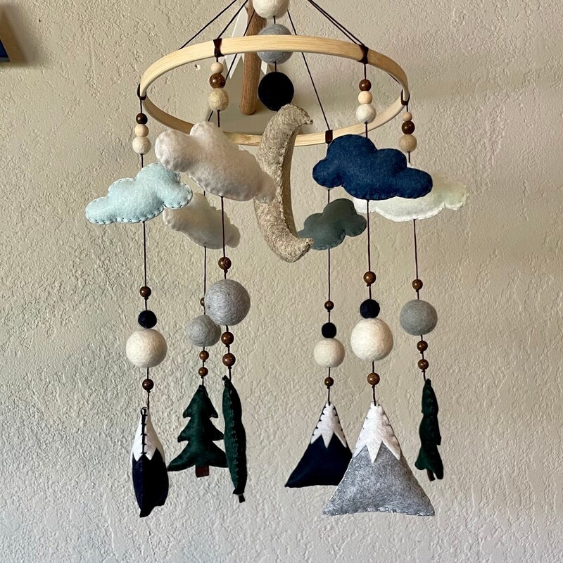 Felt Baby Mobile - Etsy