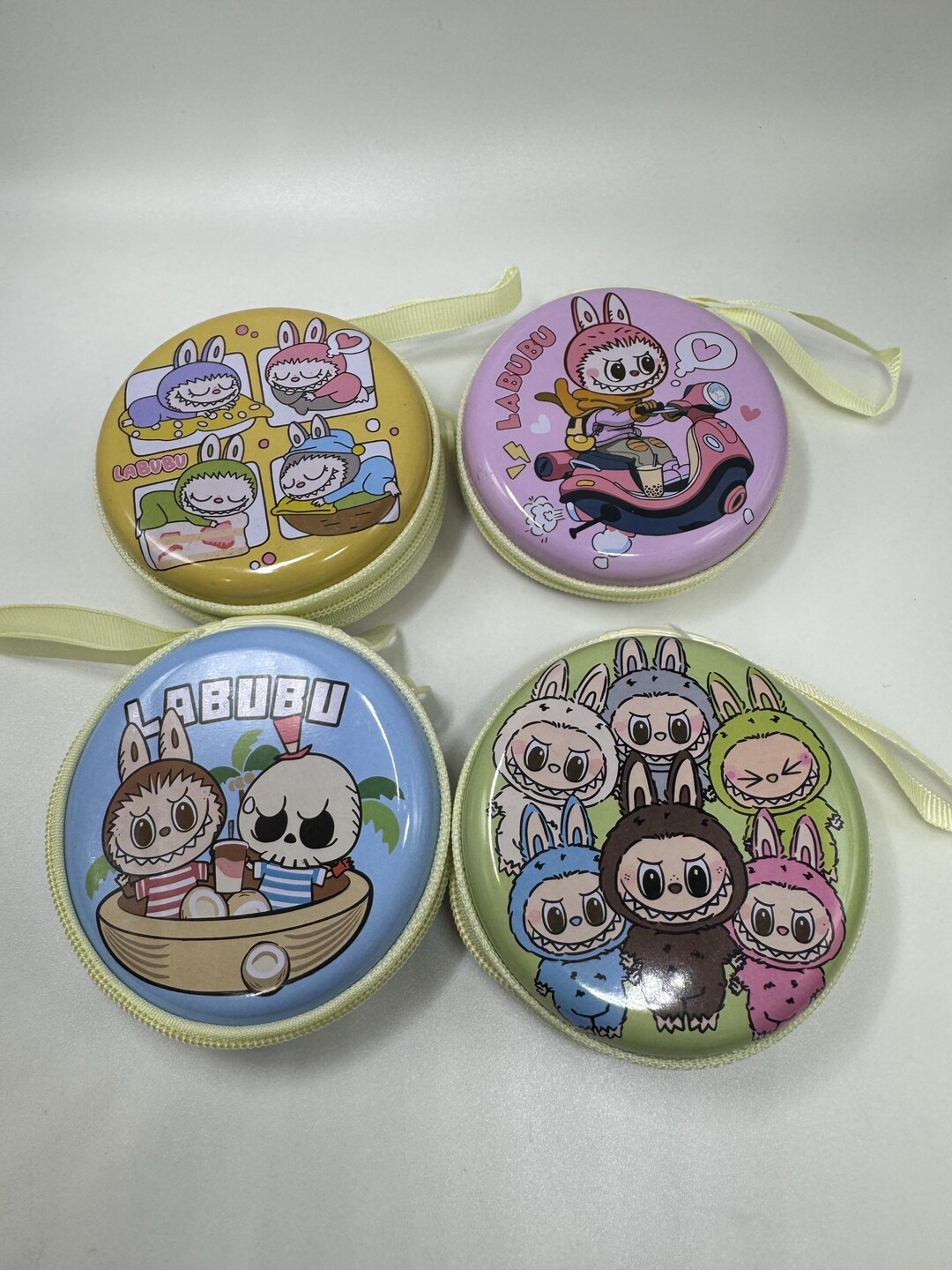 Labubu Metal Monster Coin Purse - Lip Balm, Earphone Holder Cute ...