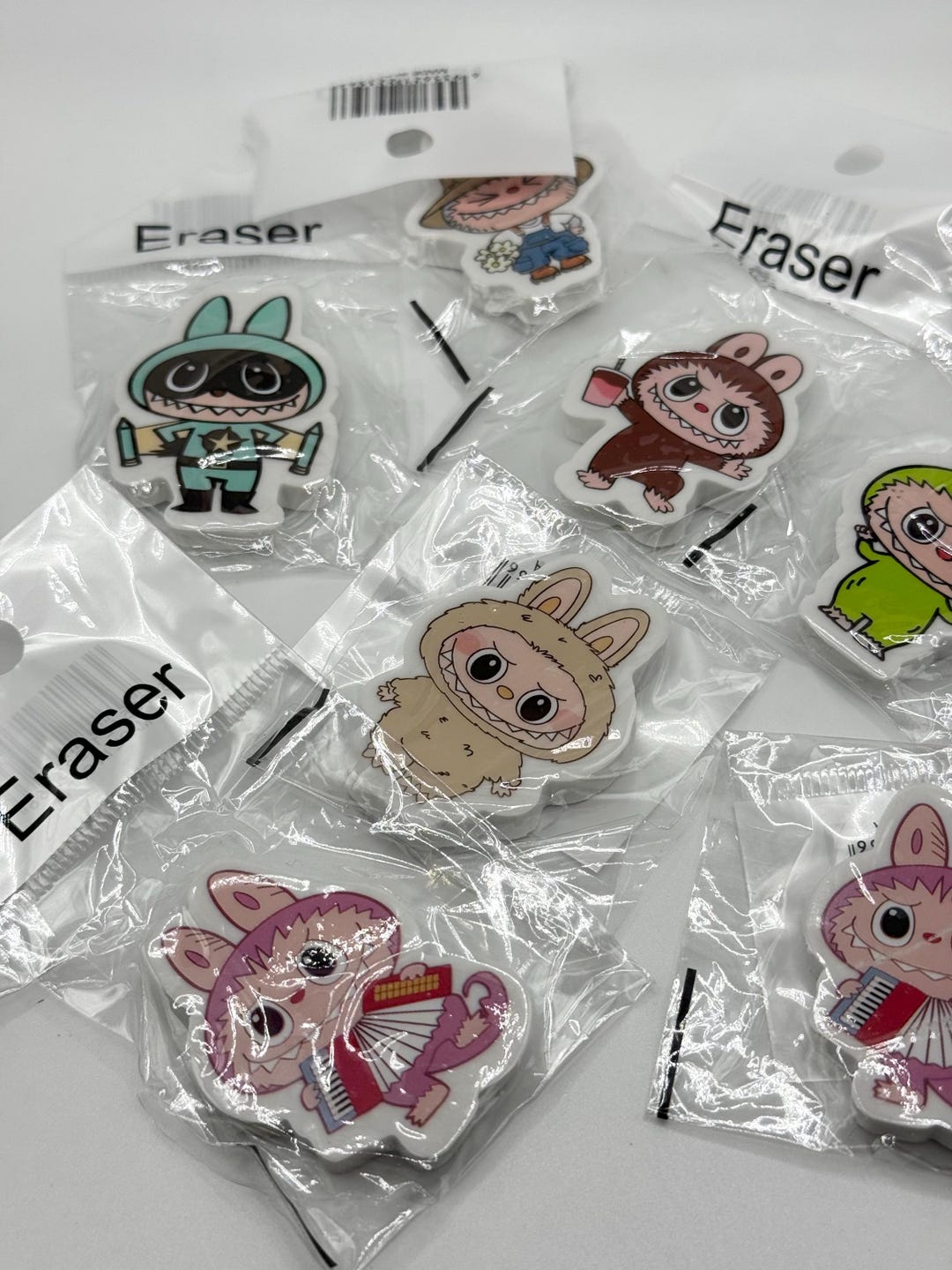 Bubu Monster Erasers With Cute Designs - Etsy
