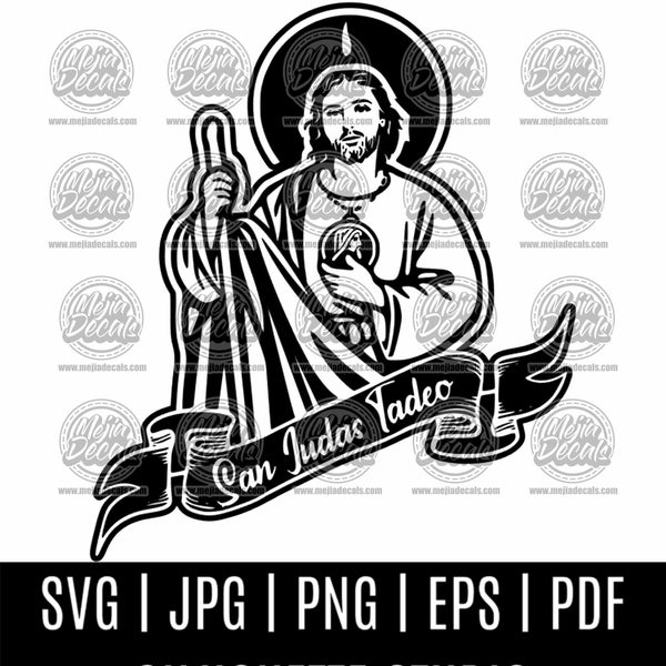 San Judas Tadeo Svg - Etsy