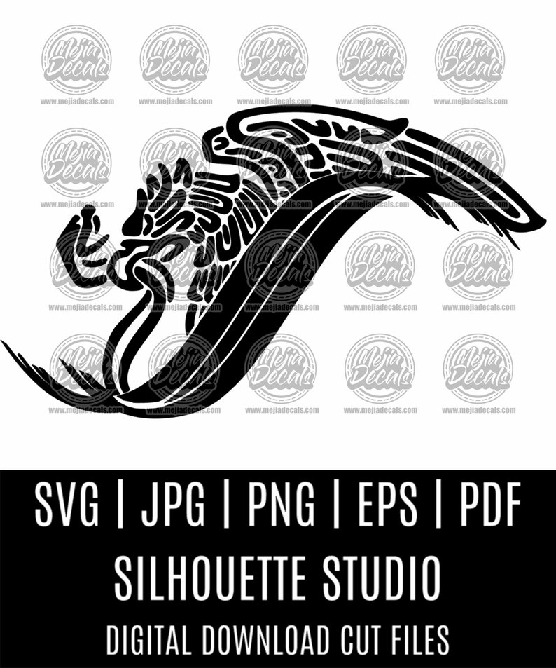 Mexican Flag Mexico Escudo Escudo De Mexico Cut File Cricut Silhouette ...