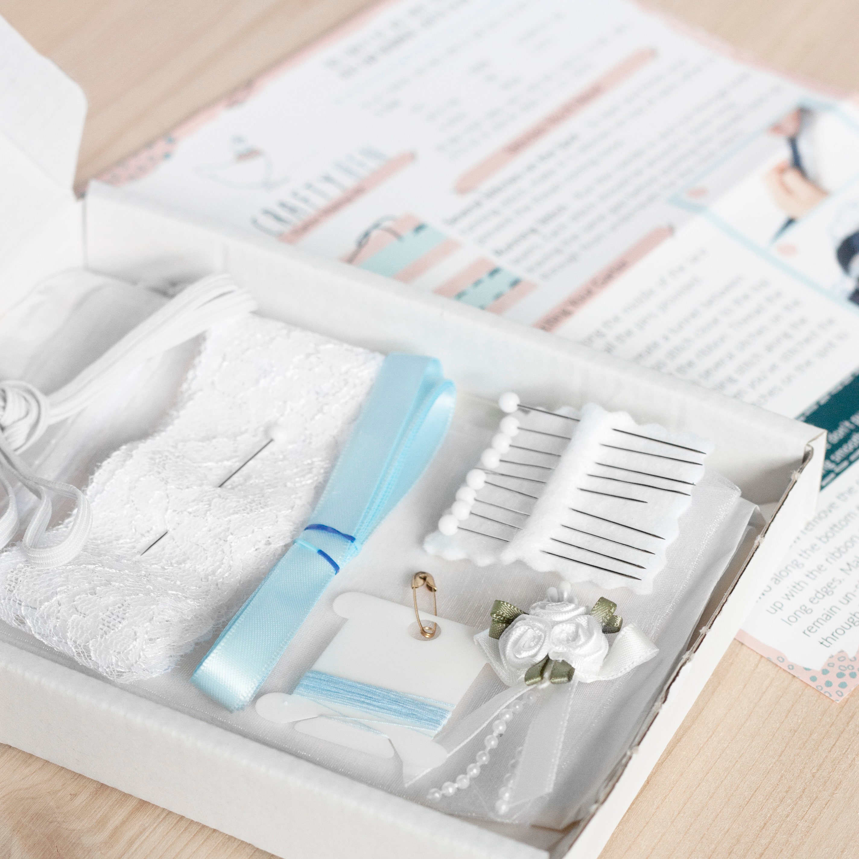 DIY Garter Making Craft Kit | Bridal Hen Do Activity | Make Your Own ...