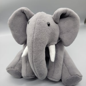 Soft Elephant Stuffed Toy - Etsy
