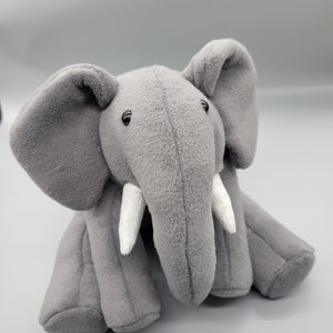 Soft Elephant Stuffed Toy - Etsy
