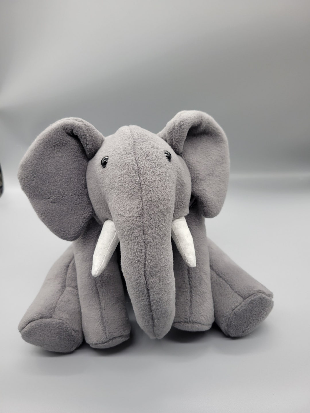 Soft Elephant Stuffed Toy - Etsy