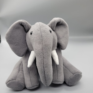 Soft Elephant Stuffed Toy - Etsy