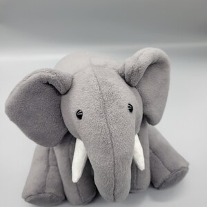 Soft Elephant Stuffed Toy - Etsy
