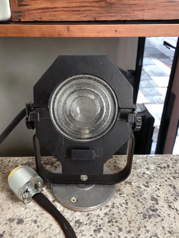 Old Fashioned Stage Lighting Spotlight 40's Vintage Theater Stage