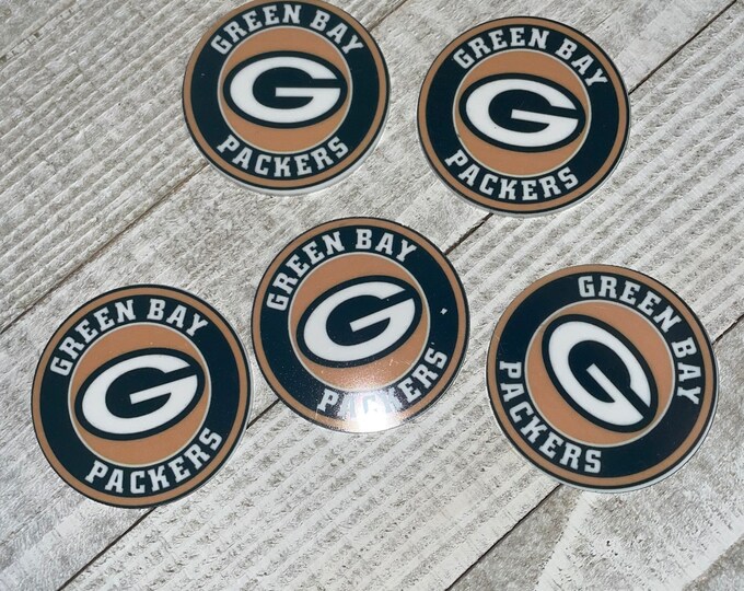 5 Pc Flat Back Planar Resin Packers Round - Etsy