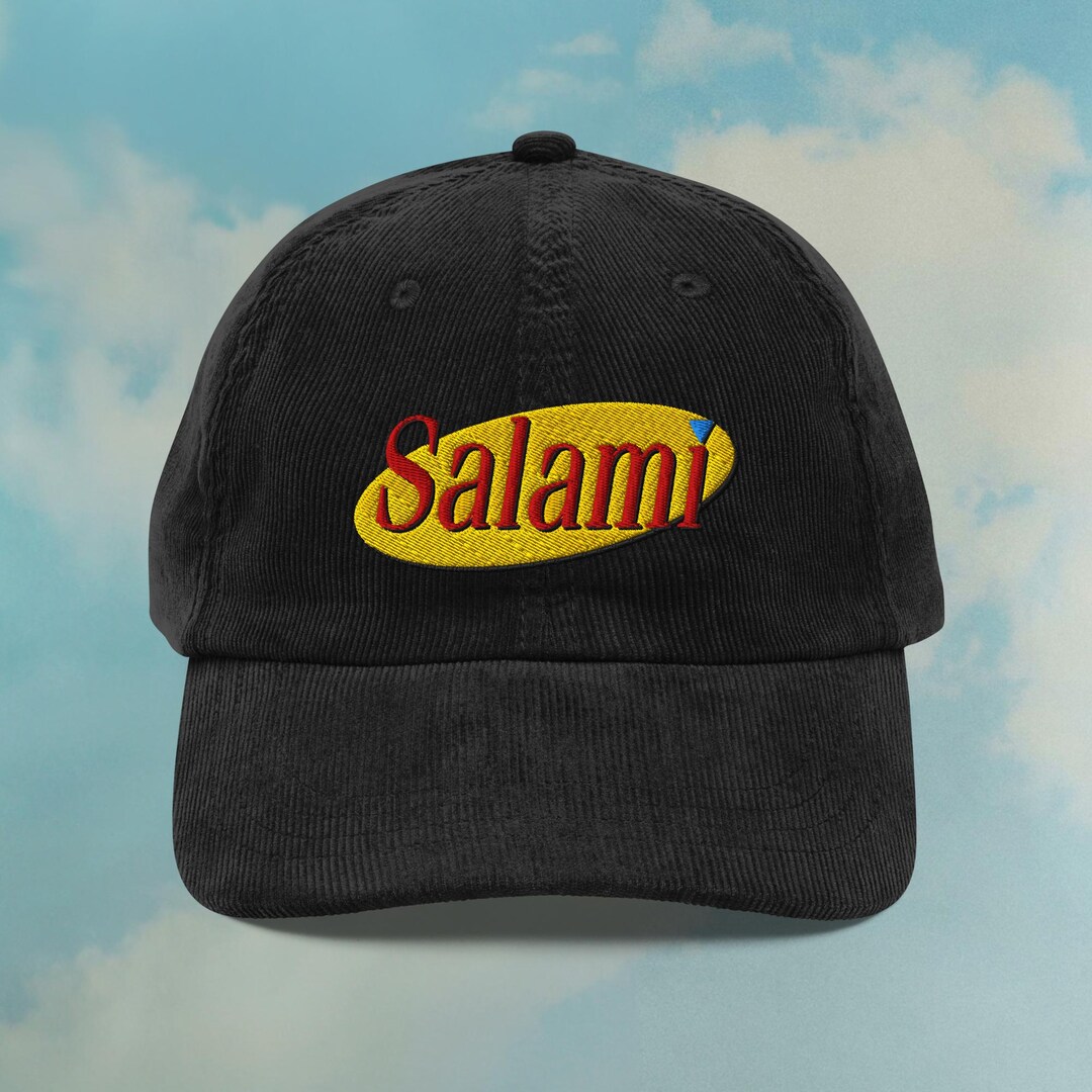 Seinfeld Salami Corduroy Hat | Seinfeld Tv Series Meme Dad Hat | Comedy ...
