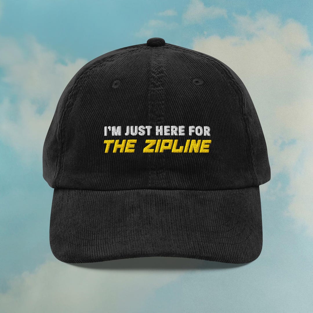 Tim Robinson Zipline Meme Corduroy Hat | I Think You Should Leave Dad ...