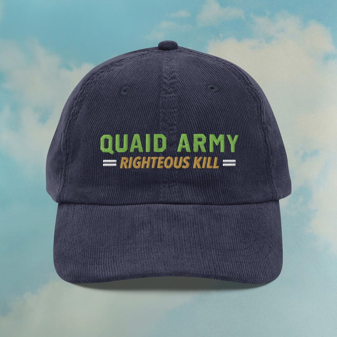 Quaid Army Lonely Island and Seth Meyers Corduroy Hat | Andy Samberg ...