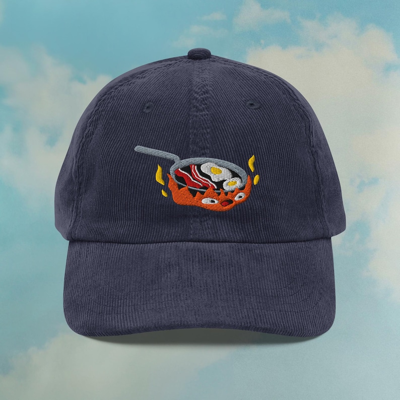 Calcifer Howl’s Moving Castle Corduroy Hat | Studio Ghibli Dad Hat ...