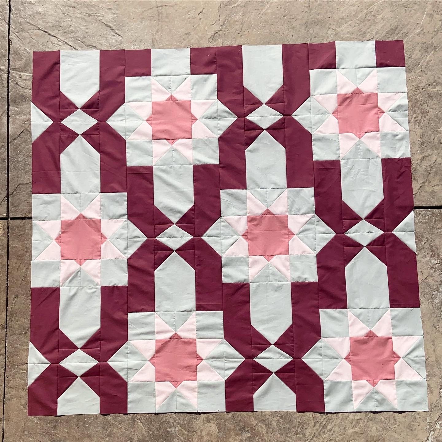 PDF Quilt Pattern: Moroccan Sun by Deannaquilts- Modern Quilt Pattern ...