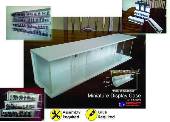 Display Case Kit Board Game Miniatures Flex Iron Insert - Etsy