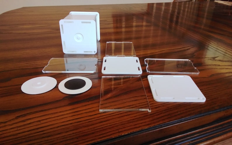 Rotating Mini Display Case Board Game Miniatures Funkoverse | Etsy