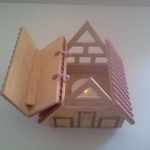 Winter Cabin Box, Wood Kit - Etsy