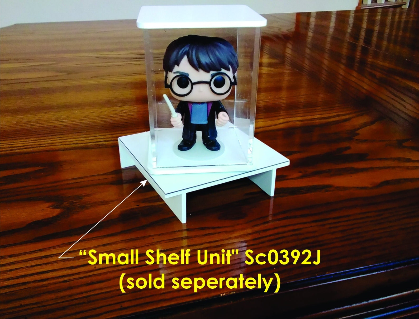 Rotating Mini Display Case Board Game Miniatures Funkoverse - Etsy