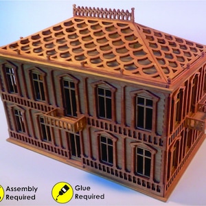 Castle House Jewelry Box, Wood Kit - Etsy