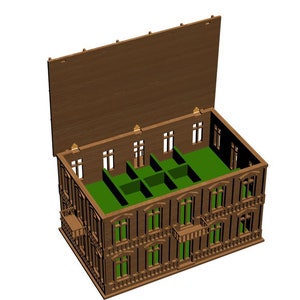 Castle House Jewelry Box, Wood Kit - Etsy